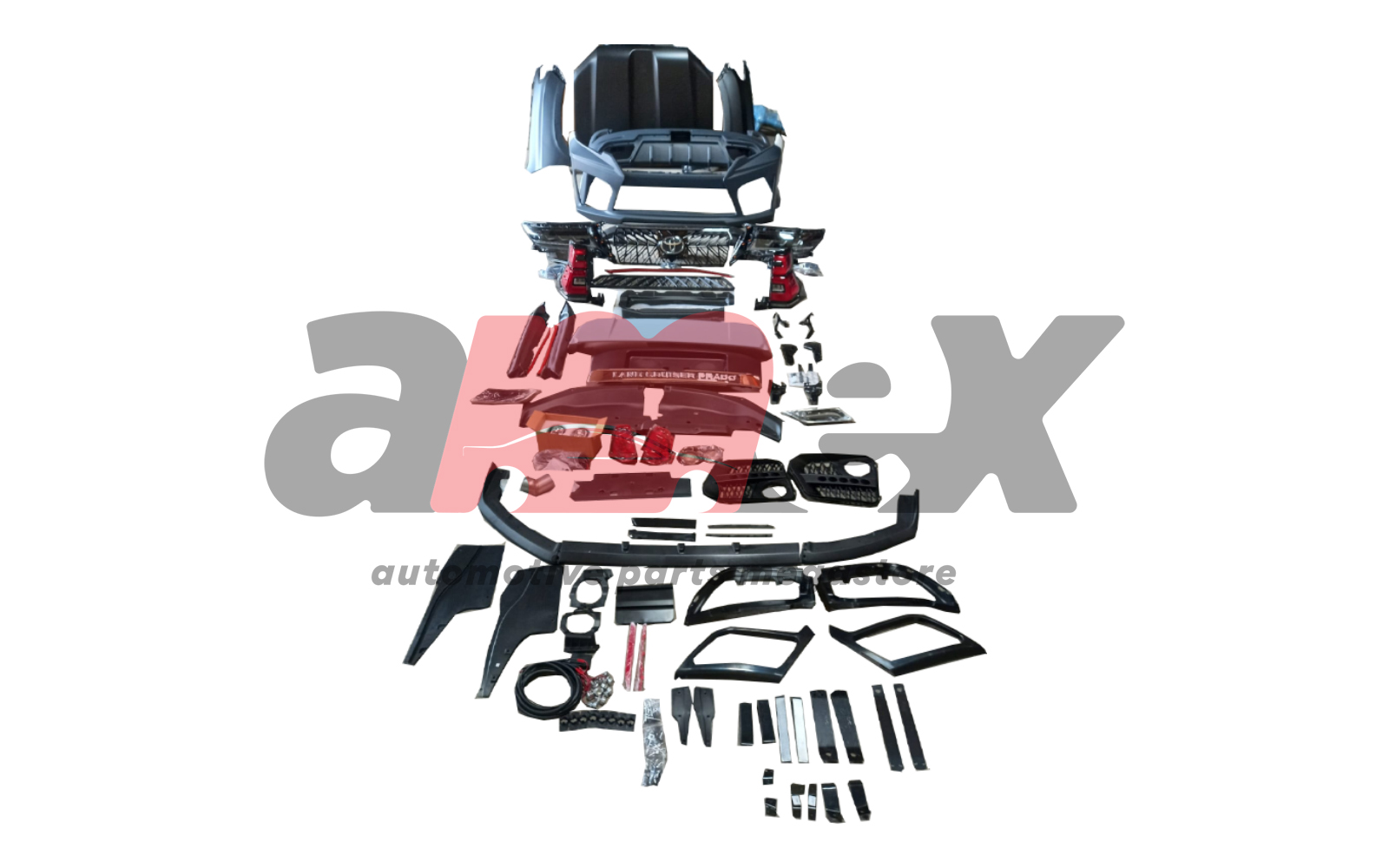 Full Facelift Kit Toyota L/C Prado 150 2010/2015 - 2020 R Design TRD ...