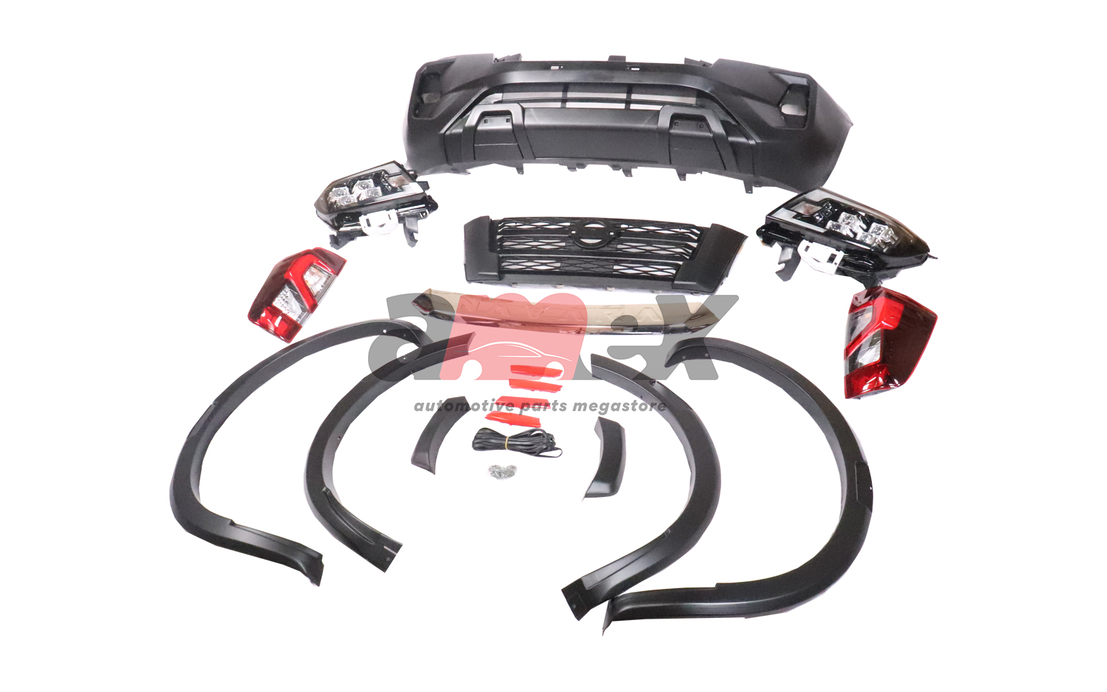 Full Facelift Kit Nissan Navara NP300 2015 Upgrade to 2021 Latest Mod ...