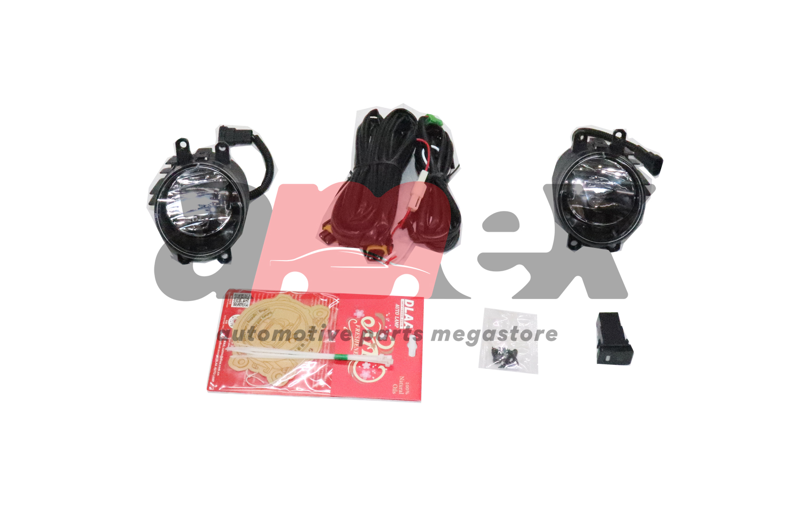 Fog Lamp Kit Universal W/ LED | Amex Auto Parts