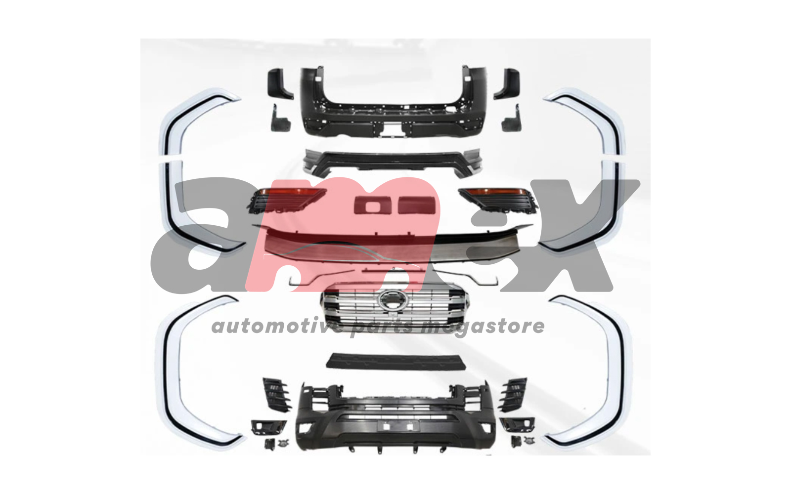 BodyKit Toyota Land Cruiser FJ200 2016 To Make LC300 | Amex Auto Parts